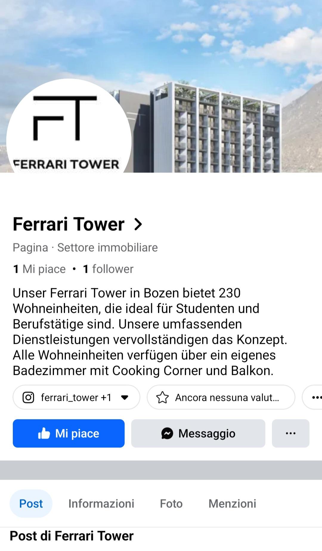 City Guide - Bolzano Bozen - Ferrari Tower